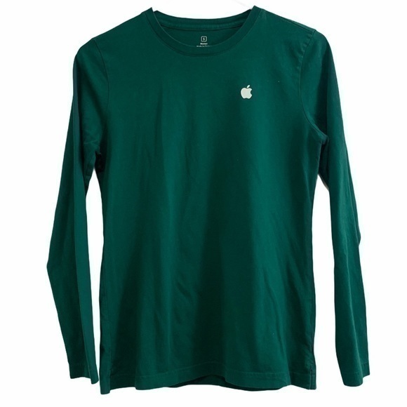 Tops | Apple Uniform Green Womens Longsleeve | Poshmark
